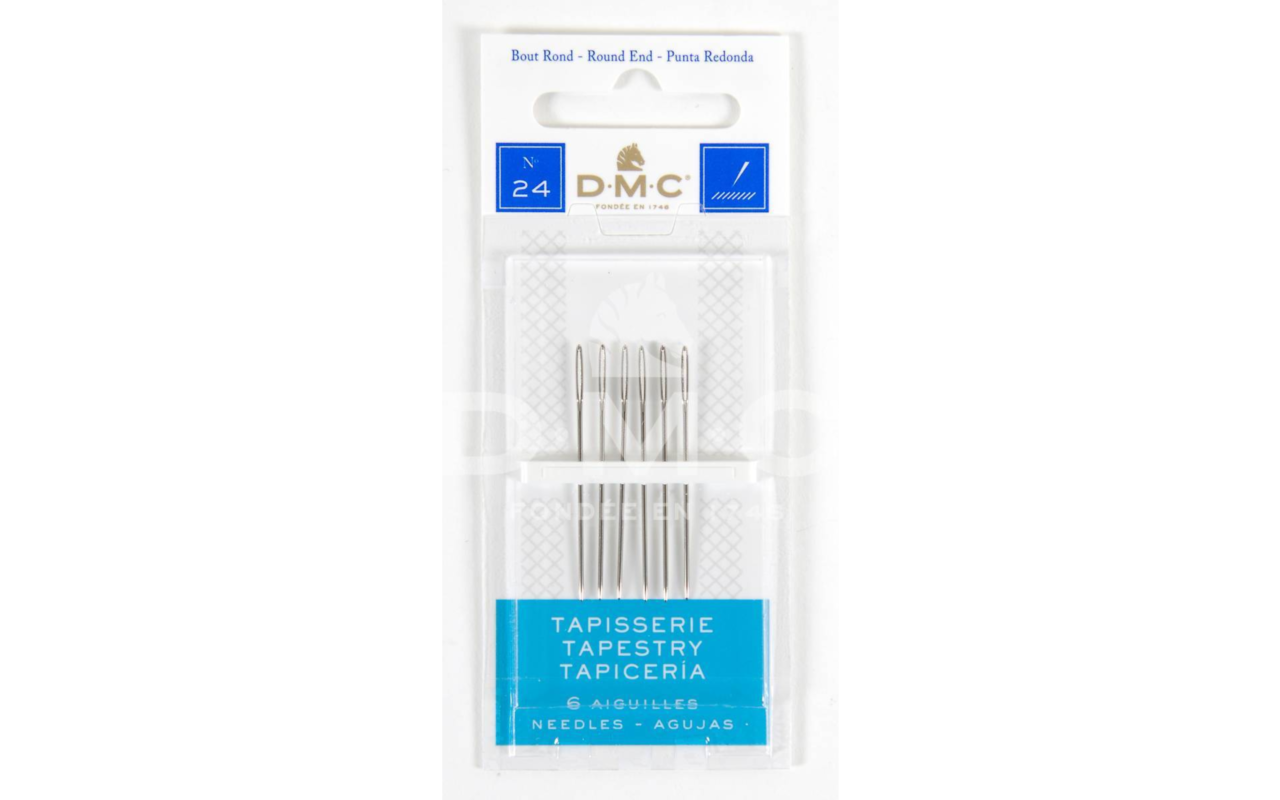 set ACE tapestry / ace pentru broderie, cu vârf bont - Semne Cusute